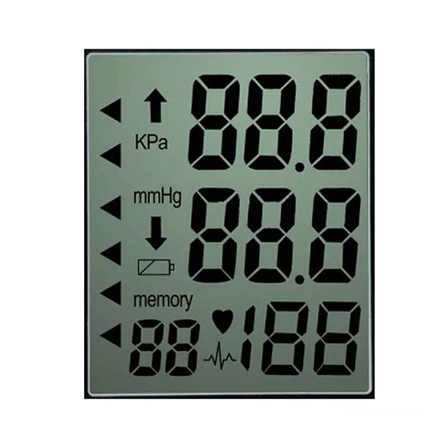 Transparent Segment Lcd Display , High Contrast Full Design Lcd Display ...