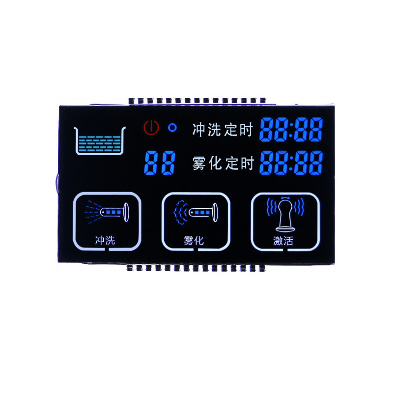 Customize 7 Segment Lcd Display , OEM ODM Customized VA Lcd Display