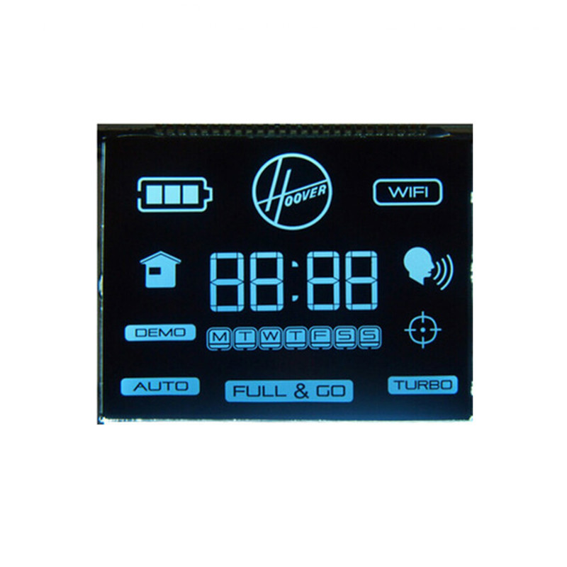 Custom Monochrome Va Lcd Display Digital Segment For Car Monitor