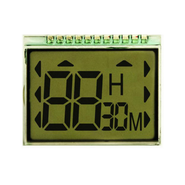 7 Segment LCM Display Monochrome Lcd Module , Transparent Character Lcd Module