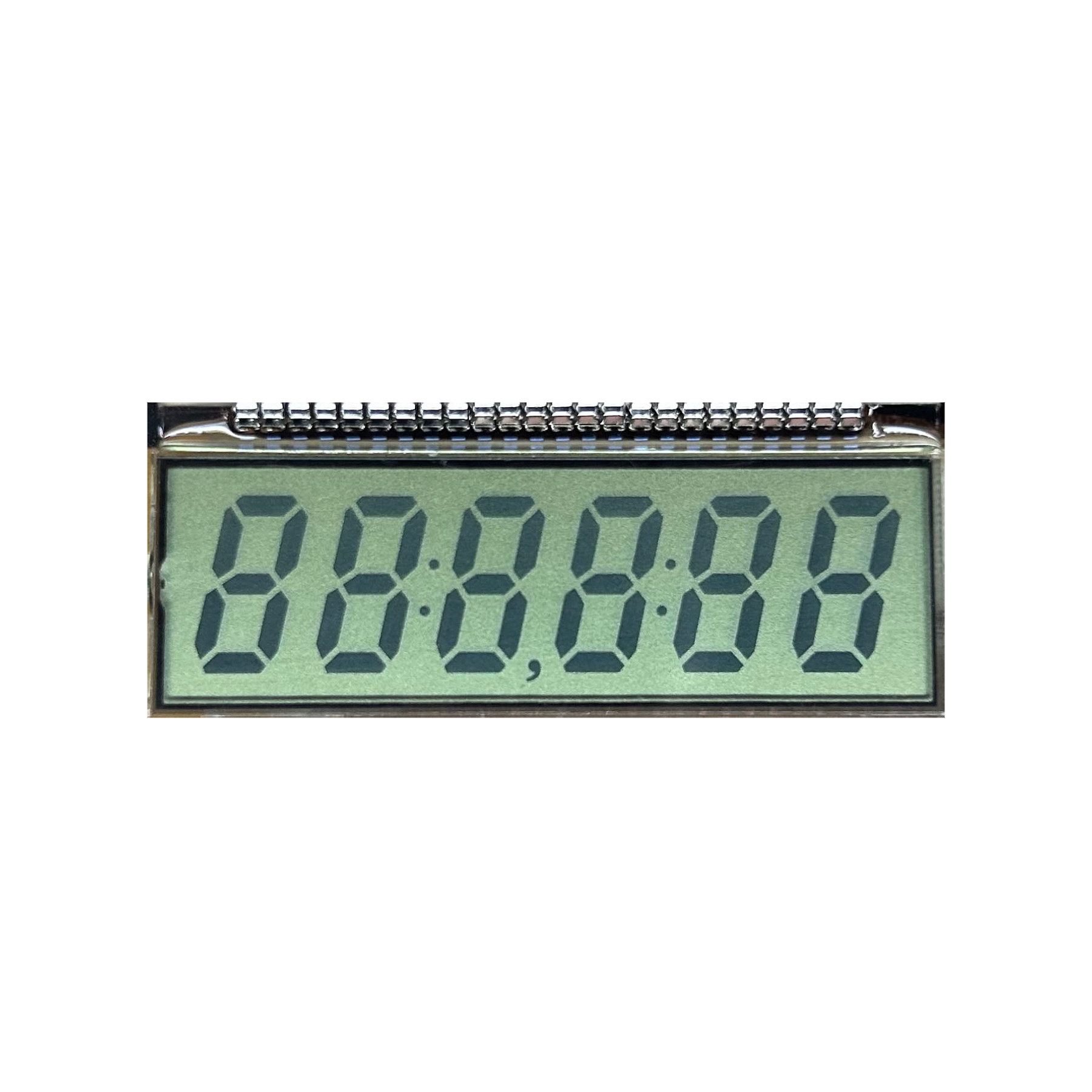 Transmissive TN LCD Display Segment Code Screen For Calculator
