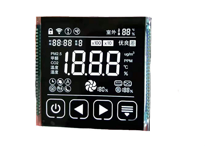 3 5v Va Lcd Display Transmissive Monochrome Numeric Screen Seven