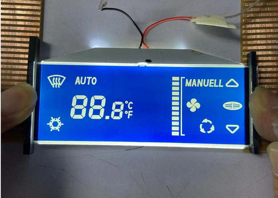 Static 14 Segment LCD Display Character 7 Segment LCD Module 4 Digit Screen