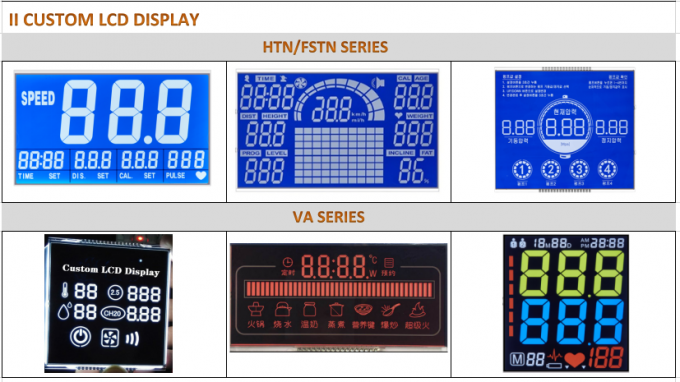 Custom 5V LCD Display Screen Seven Segment Speedometer Car Speed Meter