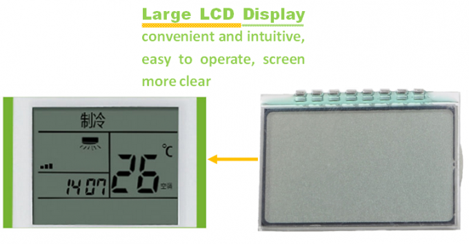 Custom TN Positive Lcd 7 Segment Display Reflective Digit LCD Module ...