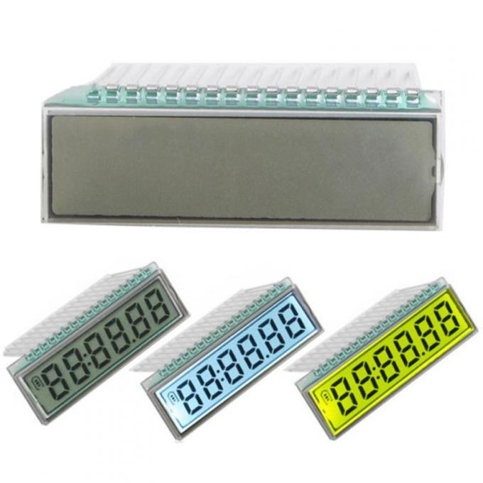 High Contrast STN LCD Display 7 Segment Wide Viewing For Electronic ...