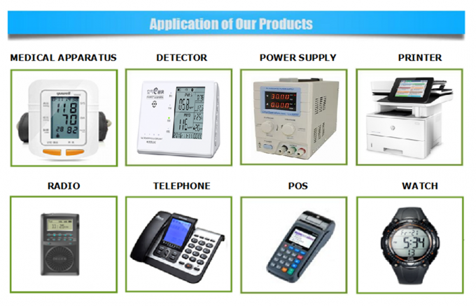 Custom PMVA Screen Monochrome Lcd Panel 7 Segment Display Transmissive