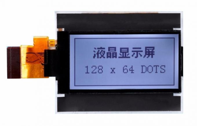 Customized Chip On Glass 7 Segment Positive LCD Display Graphic Matrix