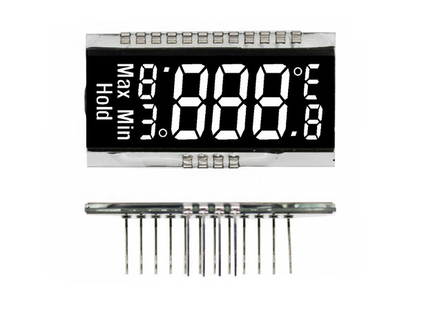 Monochrome Liquid Crystal Display Module Lcd Screen Panel 7 Segment Custom