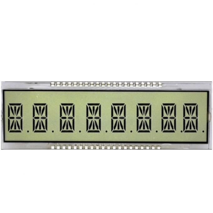 Monochrome Liquid Crystal Display Module 7 Segment Lcd Screen Panel