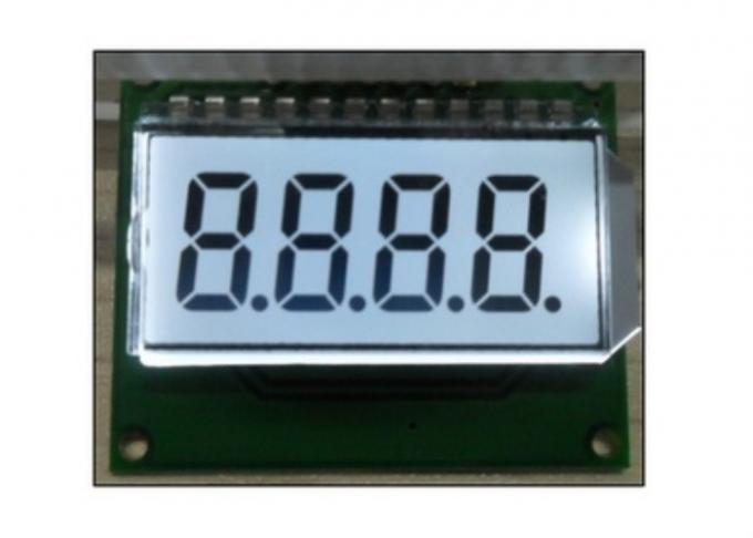 TN Positive Four Digit Lcd Display Transmissive Lcd Module For Water Meter